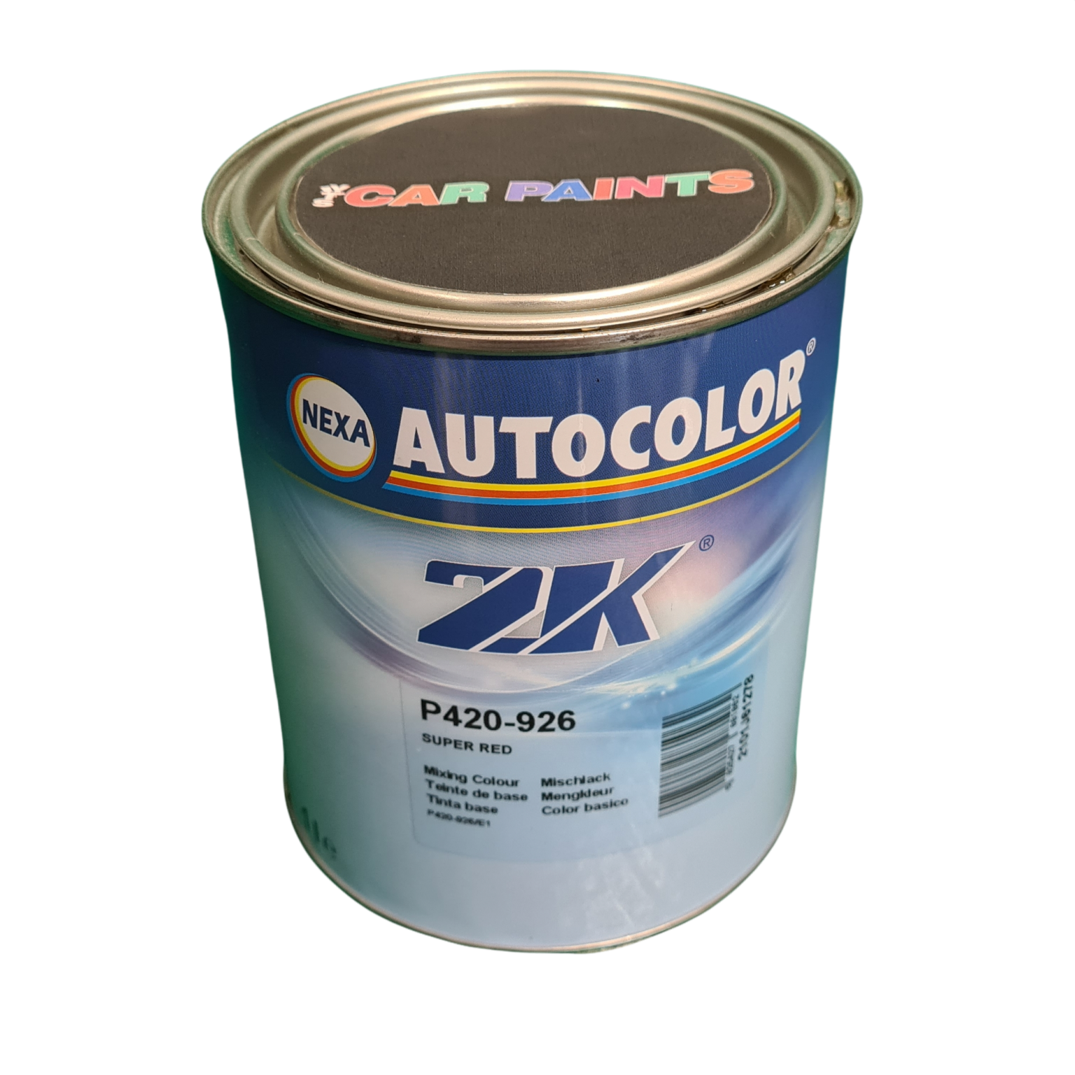 Nexa Autocolor ICI 2K Tinter P420-926 Super Red 1 Litre – YTS Car ...