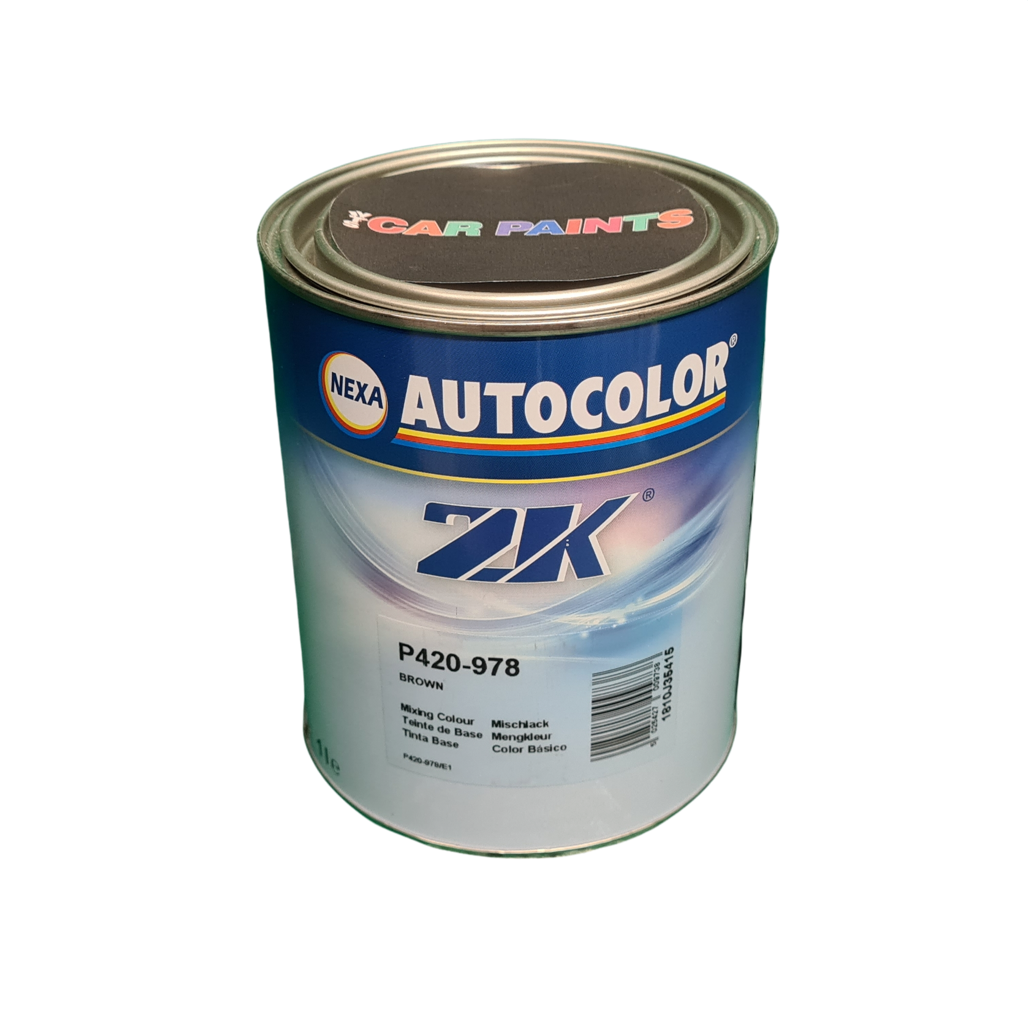 Nexa Autocolor ICI 2K Tinter P420-978 Brown 1 Litre – YTS Car Paints Ltd