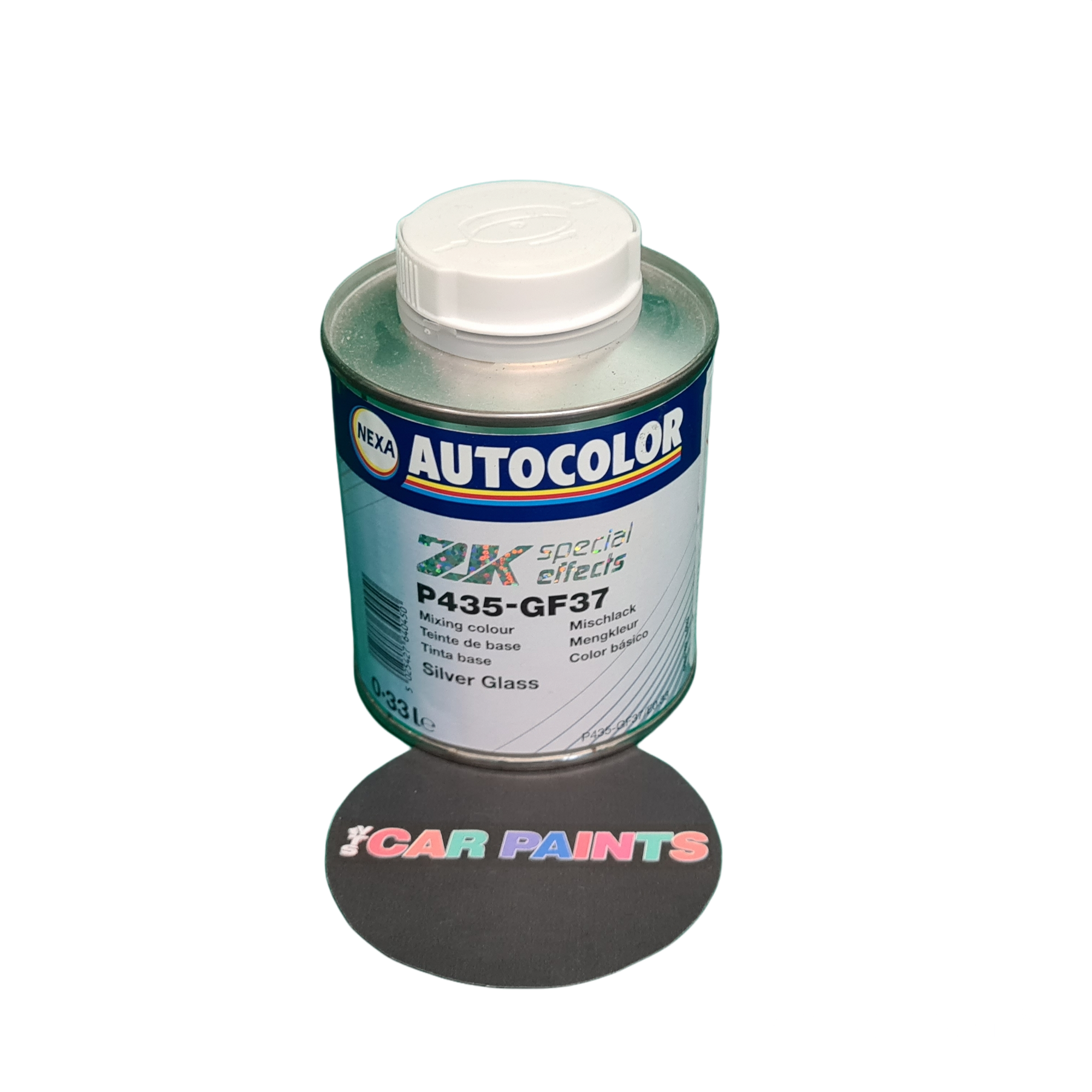 Nexa Autocolor ICI 2K Tinter P435-GF37 Silver Glass 330ml – YTS Car ...