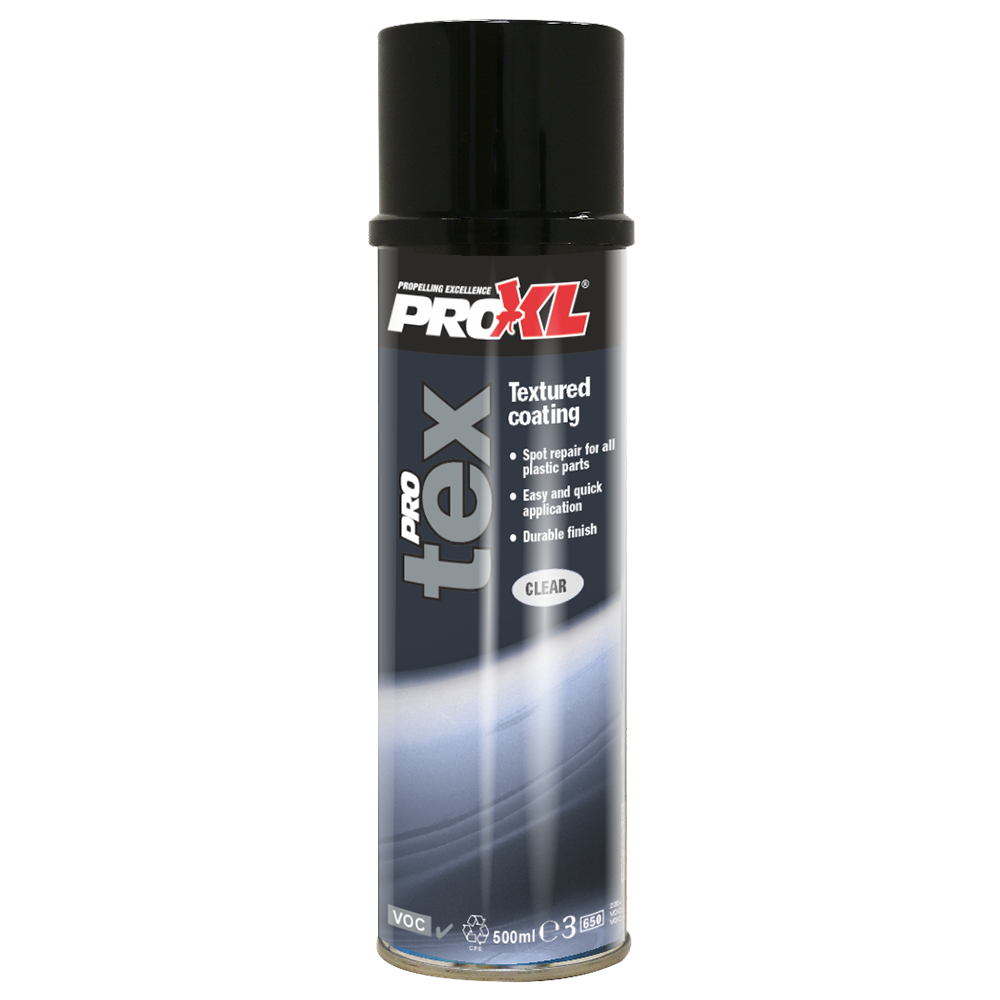 Pro XL Pro Tex Clear Textured Aerosol 500 ml – YTS Car Paints Ltd