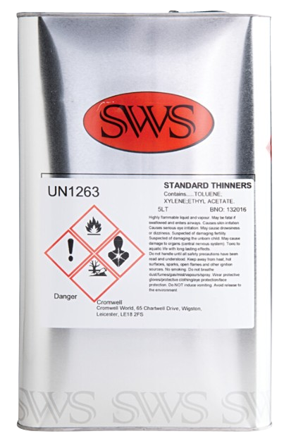 Quality Standard Thinner 5 Litre – YTS Car Paints Ltd