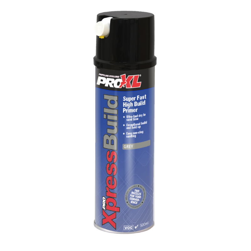 Pro XL Express Build Primer Aerosol Grey 500 ml – YTS Car Paints Ltd