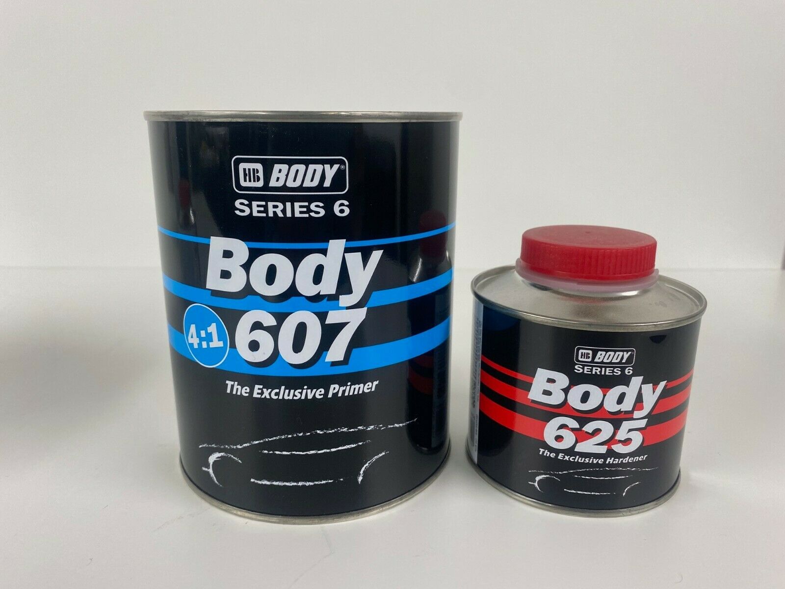 HB BODY 607 4:1 UHS Filling Primer Black 1 Litre – YTS Car Paints Ltd